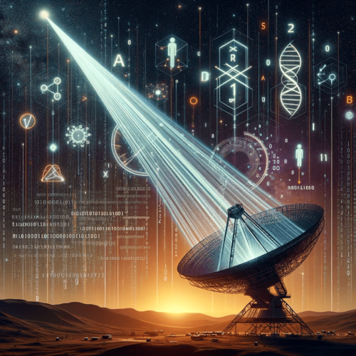 Message that was Broadcast into Space from the Arecibo Radio Telescope ...
